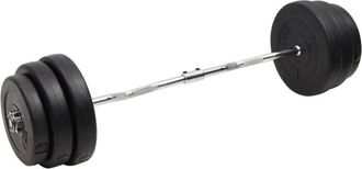 vidaXL vidaXL Curlstange mit Hantelscheiben 90 kg