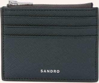 Sandro Sandro Saffiano-Kartenetui gruen