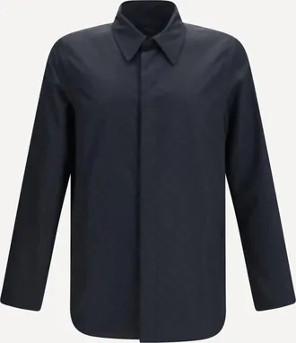 Gucci GG light silk faille Jacket Male 48