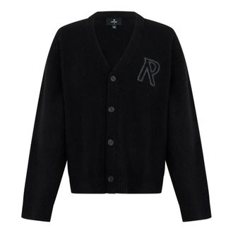Represent Bestickte Strickjacke - - Knitwear - Herren - Schwarzk - S