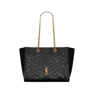 Saint Laurent Niki Quilted Tote Bag