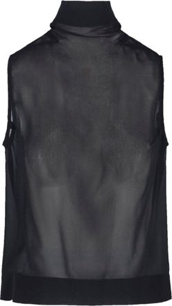 Rick Owens Top Aus Seide Jumbo