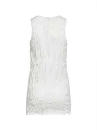 Toteme Womens Knit Tank Top Ivory Viscose