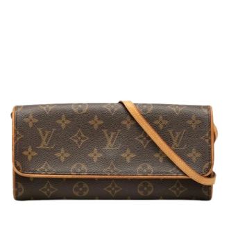 Louis Vuitton Pre-owned Pochette Twin GM - Femme - Pre-owned - Brun - Taille: ONE Size