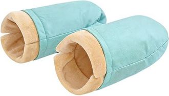 Generico Gant de poussette avec doublure polaire chaude pour b&eacute;b&eacute; - Gants dhiver pour poussette - Pour parents soignants et femmes, bleu, Consulte la descripci