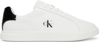 Calvin Klein Sneakers Calvin Klein Low Pro Cups Lth Ml HW0HW03146 Wei&szlig;