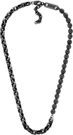 A|X Armani Exchange Herren-Edelstahl-Halskette mit Karabinerverschluss, 9Lx9Wx4.5cm