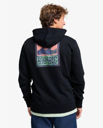 Billabong Kapuzensweatshirt STAMP PO sportlicher Stil, f&uuml;r Erwachsene, aus Baumwolle und Polyester