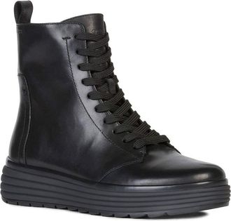 Geox Damen D Phaolae A Stiefeletten, Schwarz, 36 EU