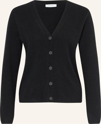 Darling Harbour Darling Harbour Strickjacke Aus Cashmere schwarz