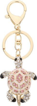 Valiclud Schildkr&ouml;te Schl&uuml;sselanh&auml;nger Mit Strasssteinen Metallanh&auml;nger 11.5X4X1 Cm Kreativer Taschenanh&auml;nger F&uuml;r Damen Schmuck Und Geschenk