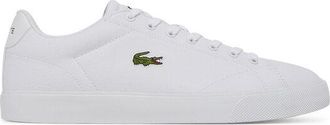 Lacoste Sneakers aus Stoff La Piquee 2.0 7-49CMA0005 Weiß