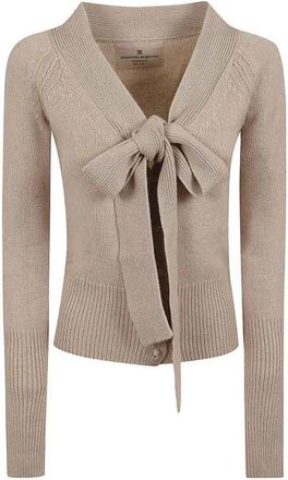 Ermanno Scervino Rundhalspullover - Creme