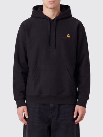 Carhartt Work in Progress American Script Kapuzenpullover aus Baumwolle mit gesticktem Logo