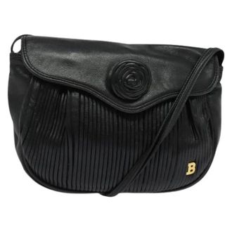 Bally Pre-owned Leder Schultertasche - - Pre-owned - Damen - Schwarzk - ONE SIZE