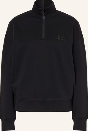 Courr&egrave;ges Sweat-Troyer schwarz