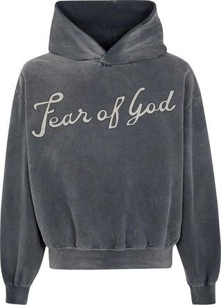 Fear of God Homme, Sweatshirts et sweats &agrave; capuche, Noir, Taille: XS 26 Classic Half Raglan Sweat &agrave; capuche