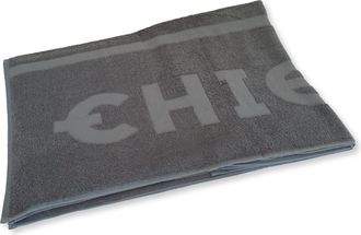 Chiemsee Uni-Standtuch, Farbe Anthrazit, Gr&ouml;&szlig;e 90x180 cm