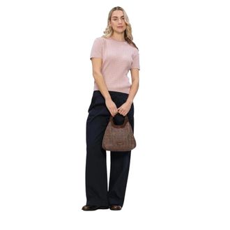 Bruuns Bazaar Damen, Strickwaren, Rosa, LGr&ouml;&szlig;e