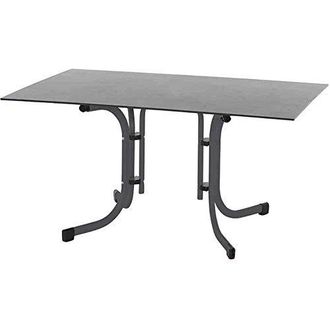 Siena Garden Sola Klapptisch 140x90 cm anthrazit