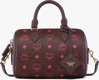 MCM Ella Boston in Maxi Visetos
