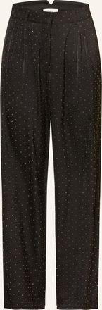 BA&SH Ba&Sh Marlenehose Deloy Mit Schmucksteinen schwarz