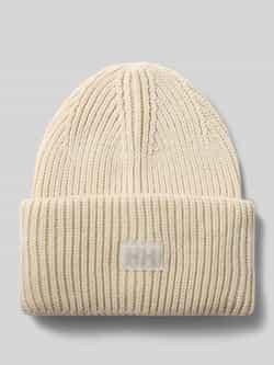 Helly Hansen Beanie in Strick-Optik mit Logo-Patch