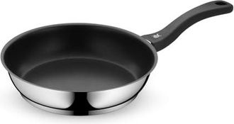 WMF Devil Bratpfanne 24 cm beschichtet, Edelstahlpfanne Induktion, Antihaftbeschichtet, rostfrei, Kunststoffgriff mit Flammschutz, f&uuml;r alle Herdarten geei