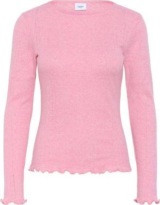 Saint Tropez Femme, Pulls, Rose, Taille: 46 FR GruSZ Blouse