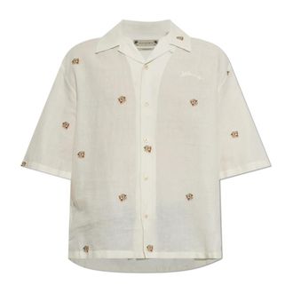 AllSaints Homme, Chemises, Beige, Taille: XL Chemise Feline