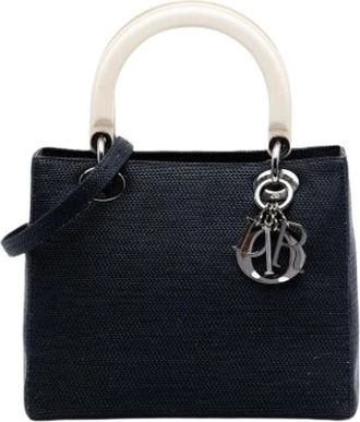 Dior Pre-owned Lady Dior - Femme - Pre-owned - Bleu - Taille: ONE Size