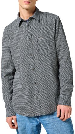 Wrangler 1 Pkt Flannel Shirt Hemd f&uuml;r Herren