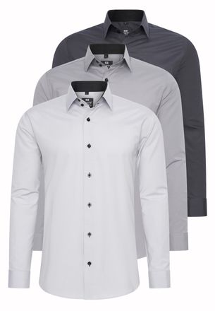 Rusty Neal 3er Set Business Hemd