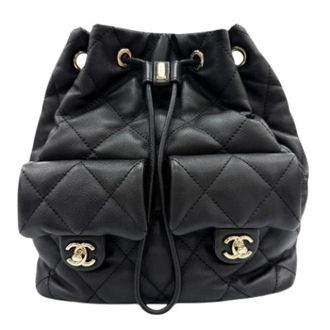 Chanel Pre-owned Vintage Backpack - - Pre-owned - Damen - Schwarzk - ONE SIZE