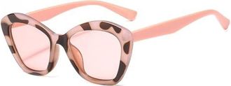 Generic Lunettes De Soleil D&eacute;coratives For Hommes Et Femmes, Id&eacute;ales For La Conduite, Les Vacances Ou D&eacute;placements(Pink)
