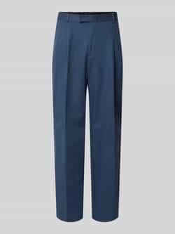 HUGO BOSS Weite Hose aus Baumwoll-Mix Modell PAT