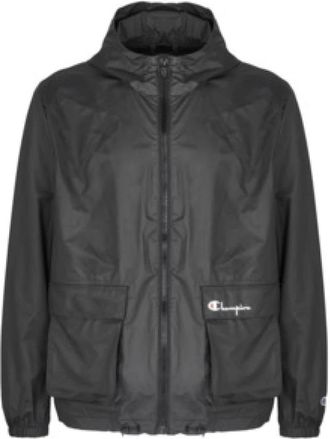 Champion Herrenjacke in Unifarben - - Jackets - Herren - Schwarzk - S