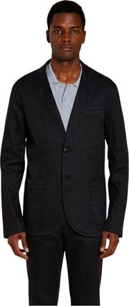 Mason's Homme, Vestes, Bleu, Taille: XL Da Vinci Blazer