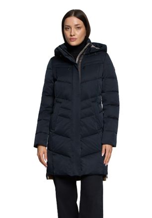 Gil Bret Winterjacke GIL BRET, Damen, Gr. 40, schwarz (schwarz navy), Steppware, Obermaterial: 100% Polyester, unifarben, regular fit kniefrei, gerader Abschlu
