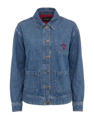 Emporio Armani JACKEN & M&Auml;NTEL - Jeansjacken/M&auml;ntel auf YOOX.COM
