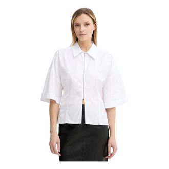 Won Hundred Baumwollhemd - - Blouses & Shirts - Damen - Wei&szlig; - XL