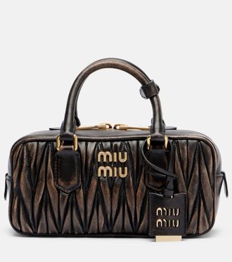 Miu Miu Tote Bag Arcadie aus Matelassé-Leder