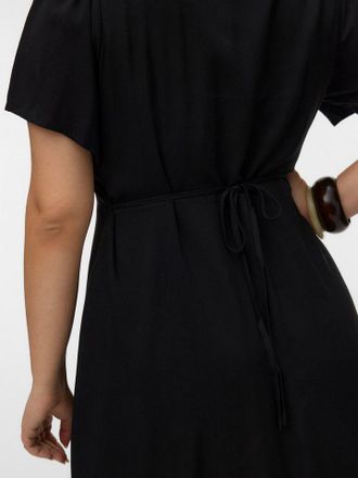 Vero Moda Curve Minikleid VMCALBA SS SHORT DRESS WVN NOOS CUR Viskose, regular fit
