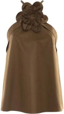 Nenette Femme, Blouses et Chemises, Brun, Taille: 38 FR TOP