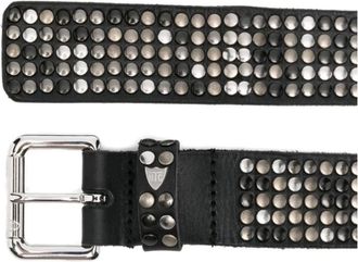 HTC Htc, Femme, Accessoires, Noir, Taille: 95 CM Ceinture Iconique &agrave; Clous