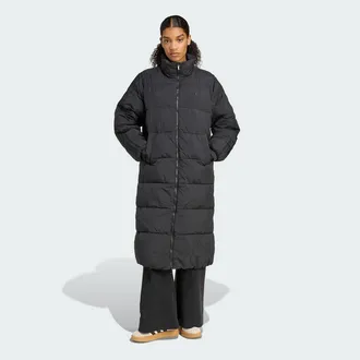 adidas Originals Outdoorjacke ADICOLOR LANGER PUFFER MANTEL AUS KUNSTDAUNEN (1-St)