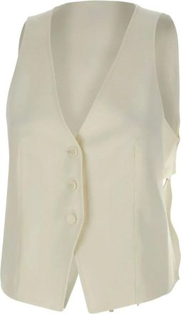 HUGO BOSS Femme, Vestes, Blanc, Taille: 42 FR Boss Vestes White