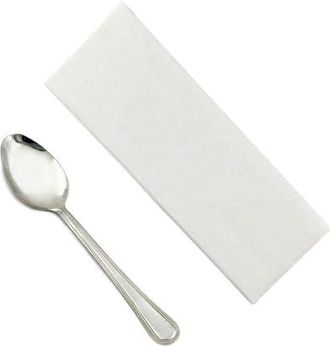 Garcia de Pou Garcia de Pou Löffel, 15,5 cm, silberfarben, Edelstahl, 100 Stück