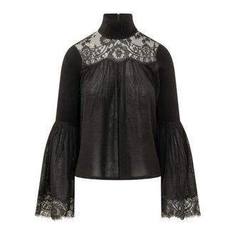 Zimmermann Valiant Spitzenbluse - - Blouses & Shirts - Damen - Schwarzk - S