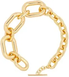Paco Rabanne Collier ras-de-cou &agrave; larges maillons